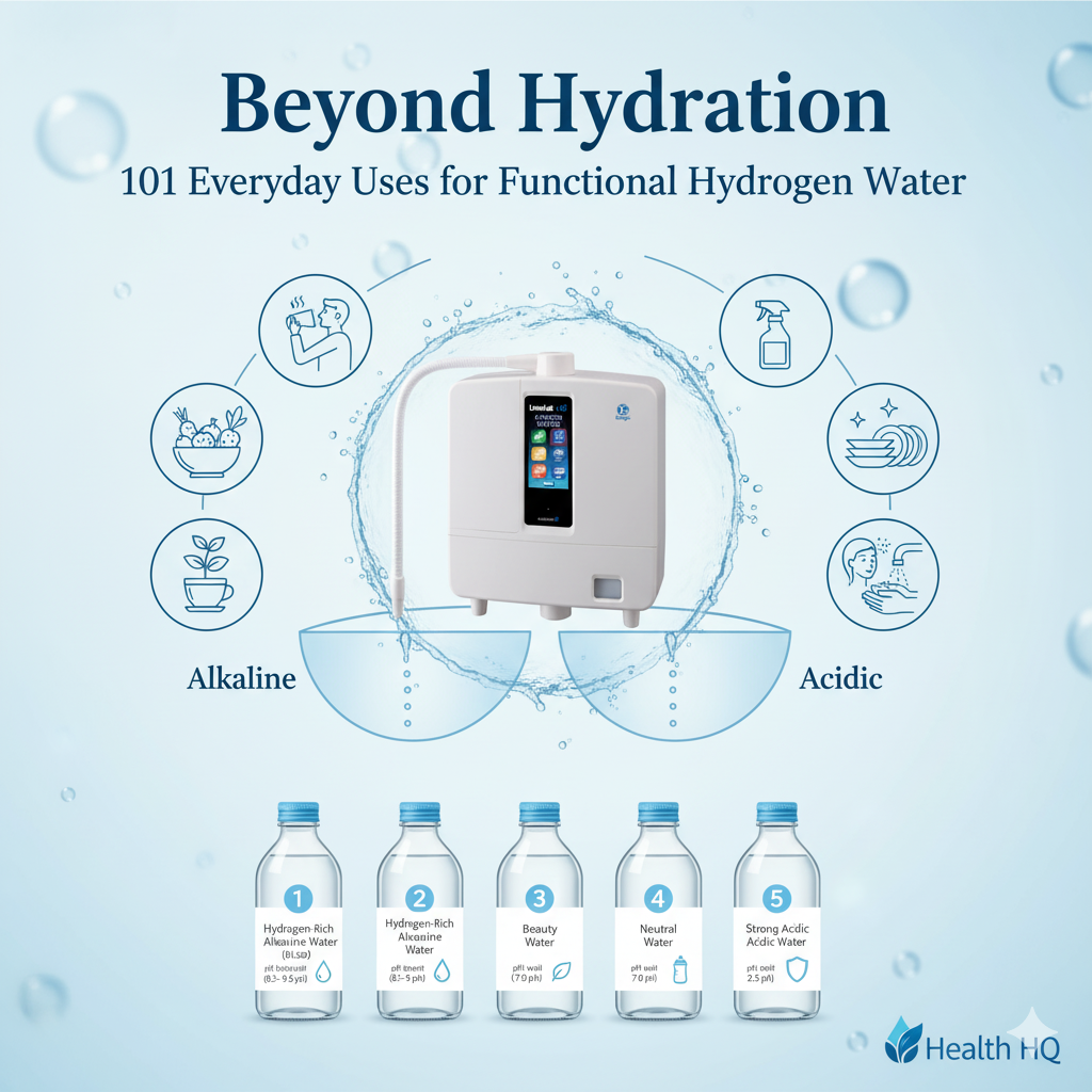Beyond Hydration — 101 Everyday Uses for Functional Hydrogen Water ...