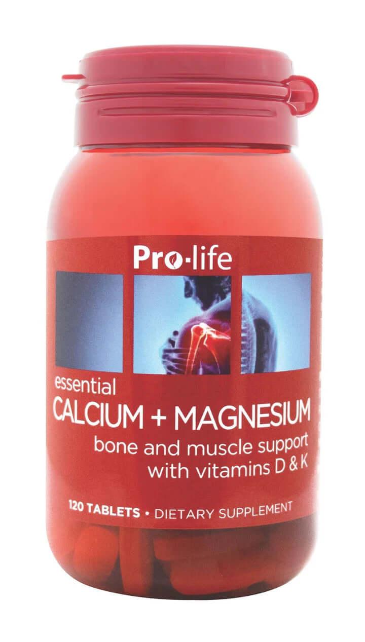 Pro-life Calcium + Magnesium 120 Tablets – HealthHQ