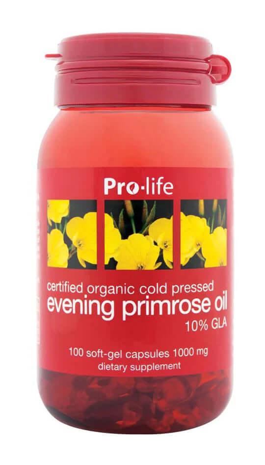 Pro-life Evening Primrose Oil (1,000mg) Softgels – HealthHQ
