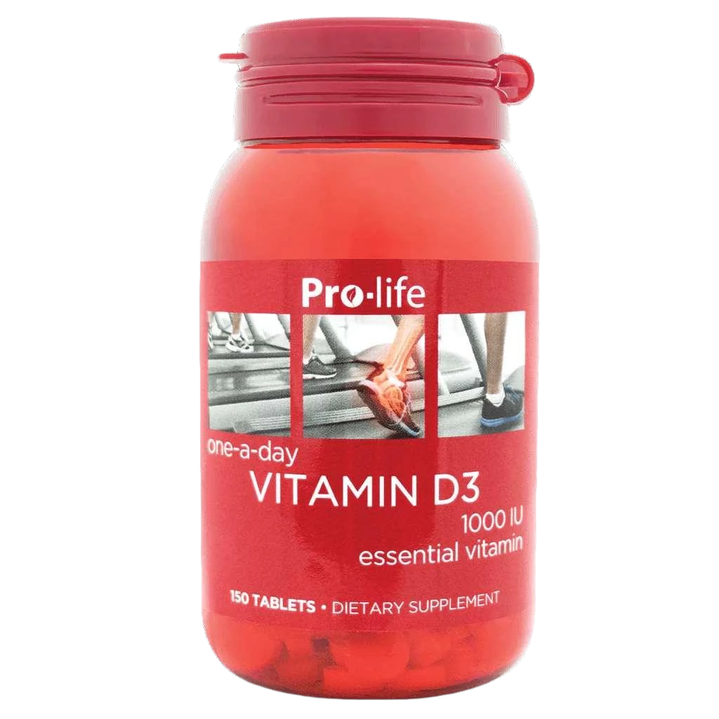 Pro-life Vitamin D3 (1000 IU) 150 Tablets – HealthHQ